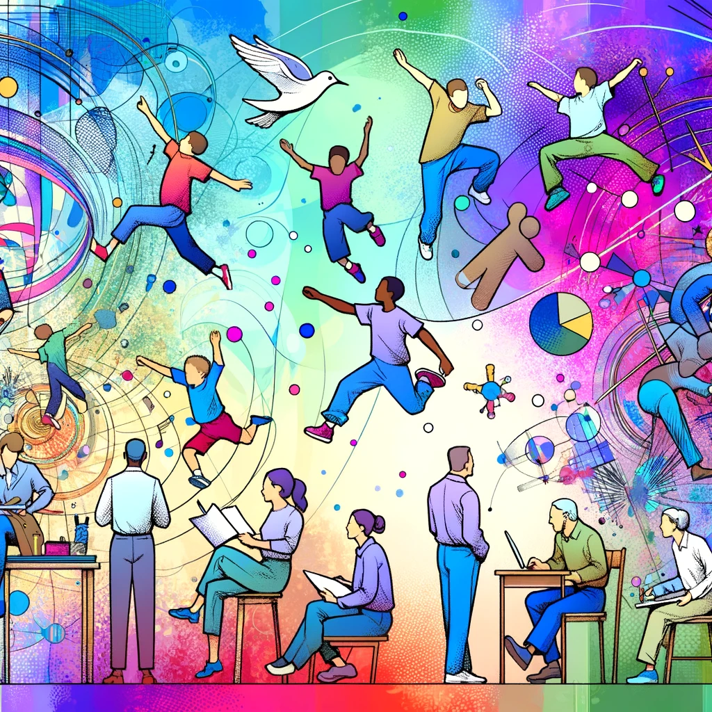 Explain why children are often more flexible and adaptive than adults?