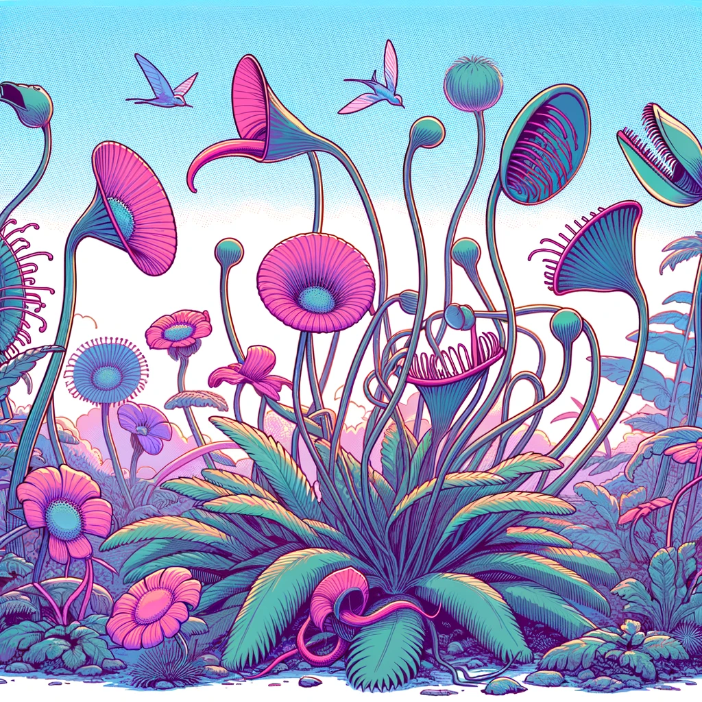 Explain why have carnivorous plants evolved to capture live prey?