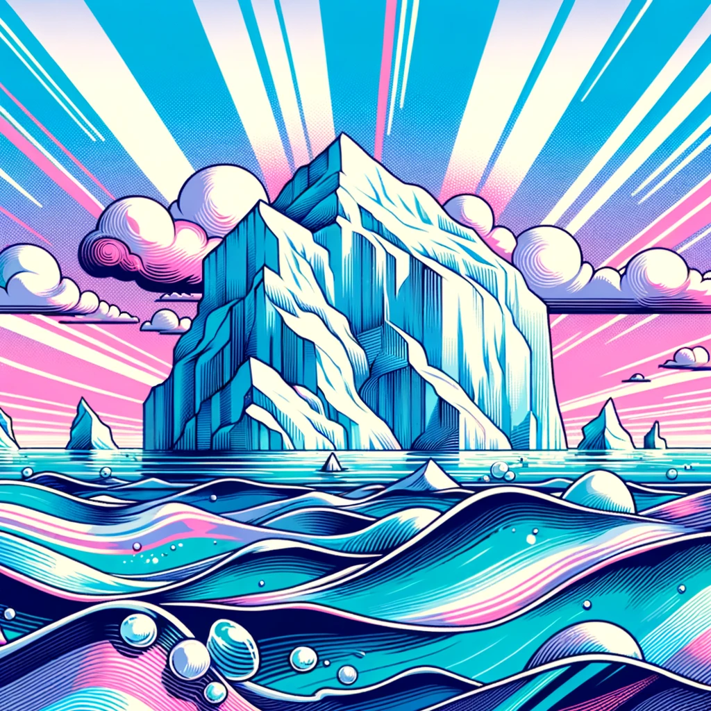 Explain why icebergs float on water? Explain why icebergs float on water?
