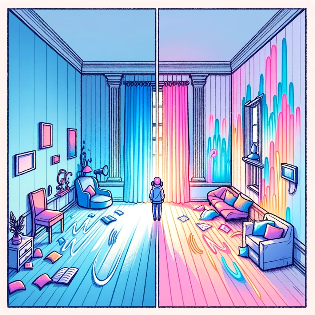 Explain why our voice resonates differently in an empty room compared ...