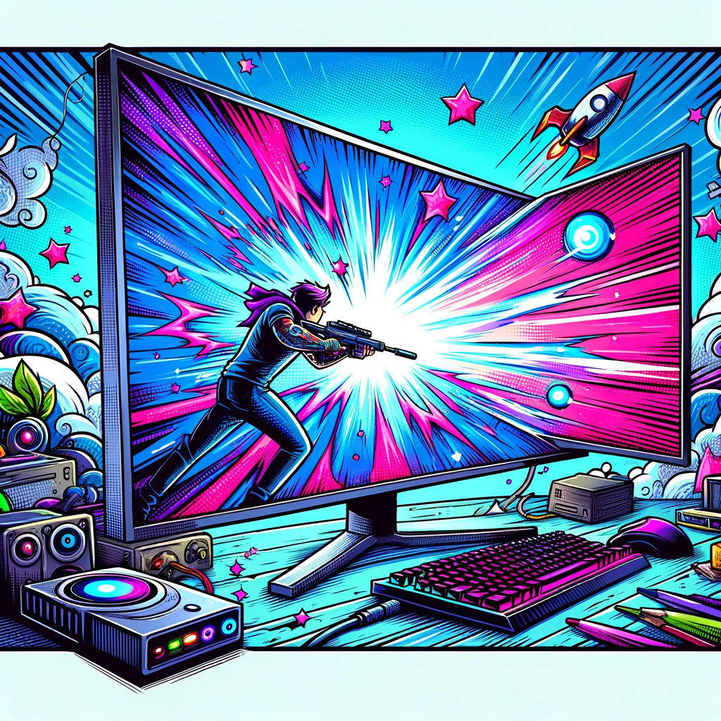 Explain why resolution and refresh rate are so important in choosing a ...