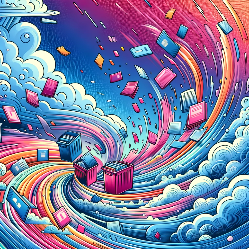 Explain why some files are unrecoverable after being deleted from the ...