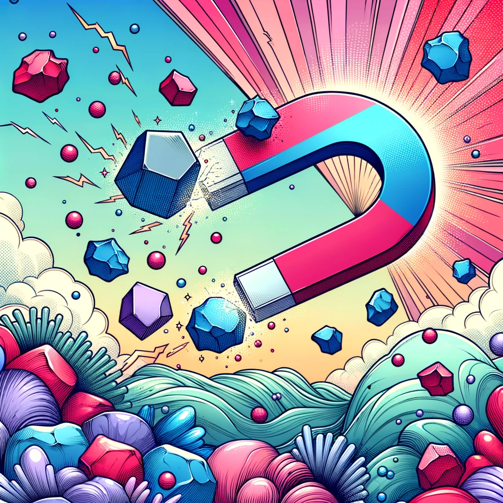 Explain why some rocks are magnetized?