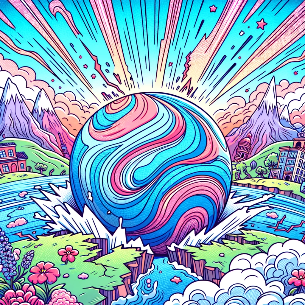 Explain why the Earth shakes during an earthquake?