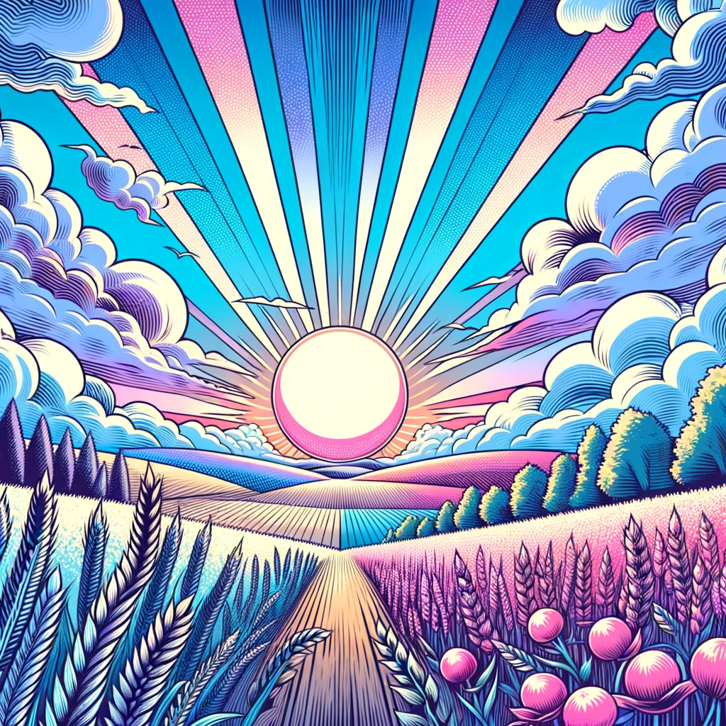 Explain why the sun rises in the east?