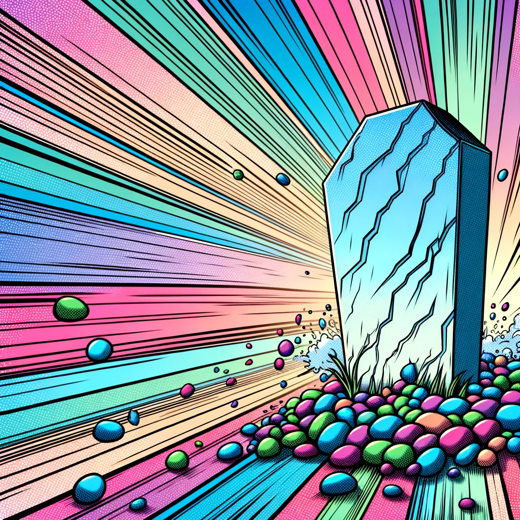 Explain why tombstones deteriorate faster than other stones?