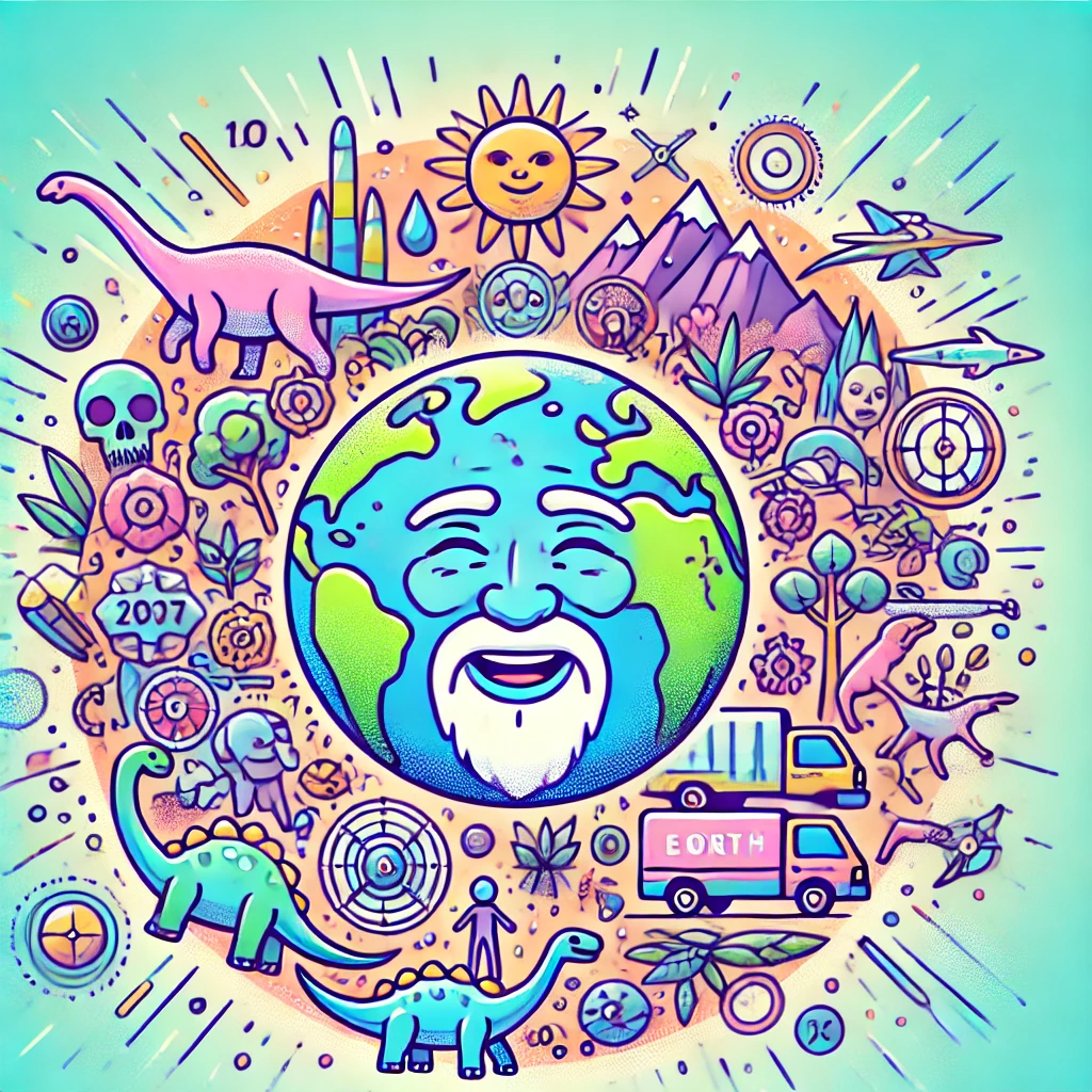 Explain why we know the age of the Earth?