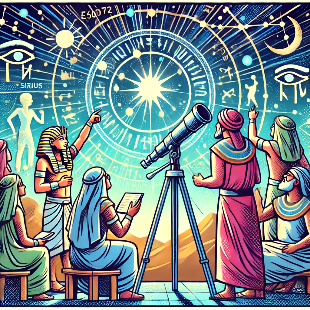 Explain why were the ancient Egyptian astronomers fascinated by Sirius?
